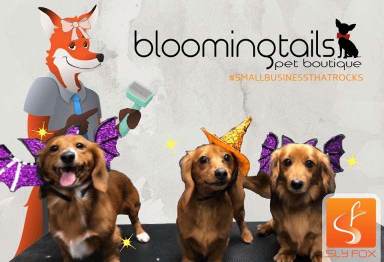 Bloomingtails Pet Boutique & Grooming: #SmallBusinessThatRocks | SlyFox Web Design & Marketing